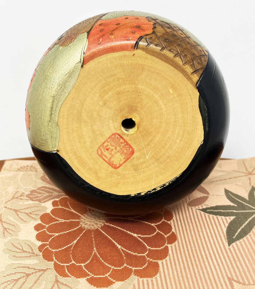 Elegante kokeshi vintage "Kaguya hime" - La Principessa della Luna di ...
